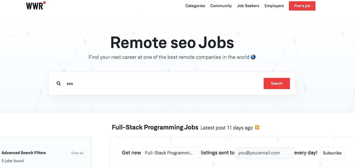 SEO Remote Jobs - 5 Ways to Find Them And Work Remotely - Remote Tribe