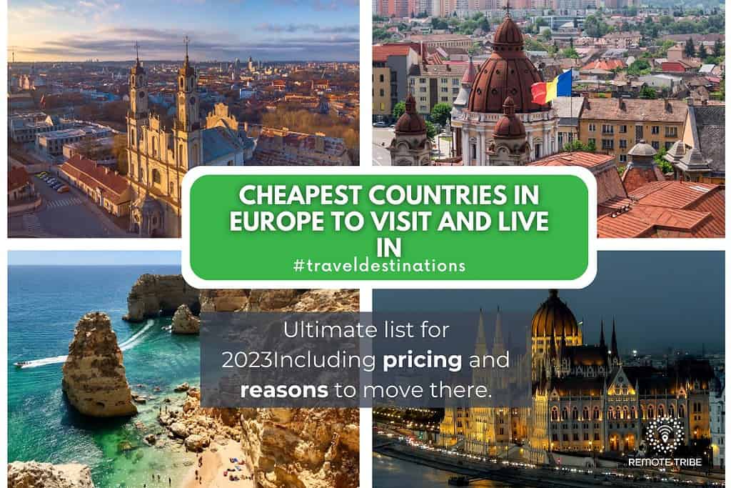 11 Cheapest European Countries to Live and Visit in 2023 - Full list